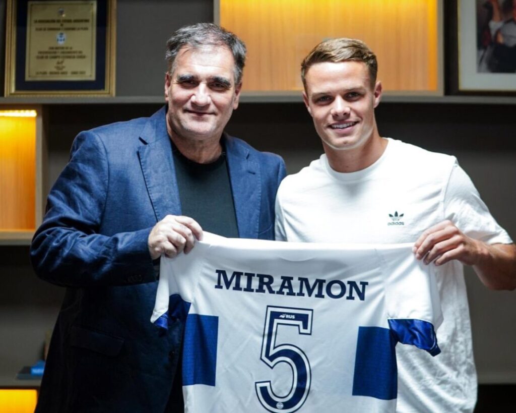 Nacho Miramón fue presentado oficialmente en Gimnasia – Radio La Plata